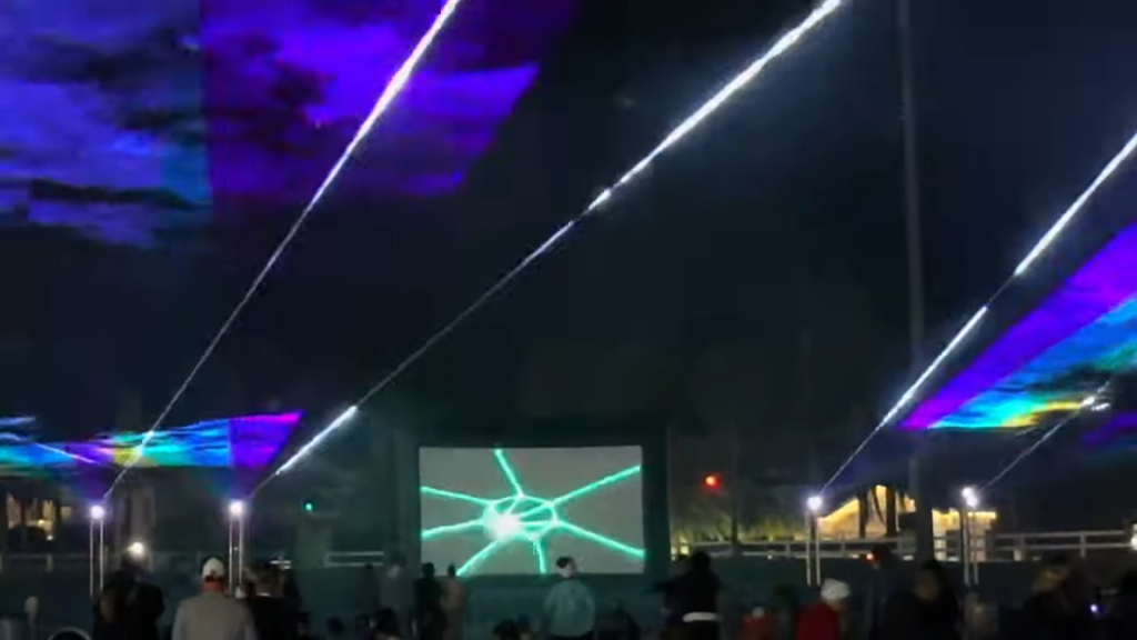 Full service Laser Show Company Miami, FL | LaserNet